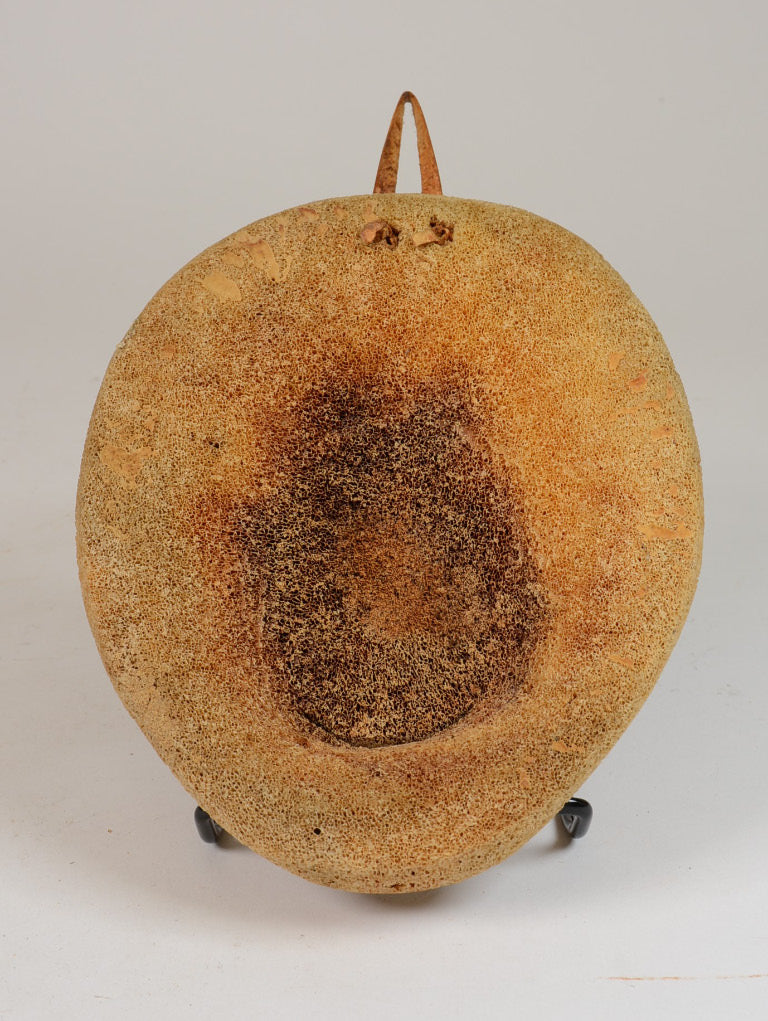Eskimo Whale Bone Mask with Ivory Insets – Antique American Indian Art